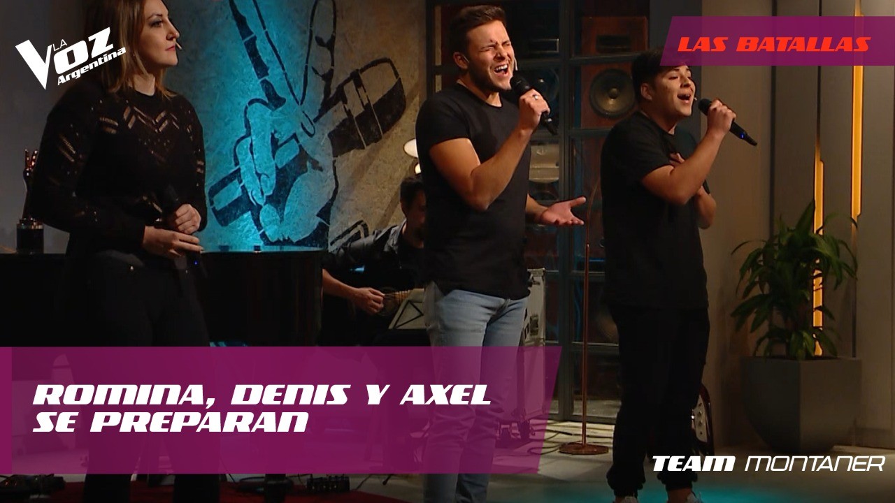 Romina Elizabeth Barros y Denis y Axel Ortiz: Coacheo con Montaner y ...