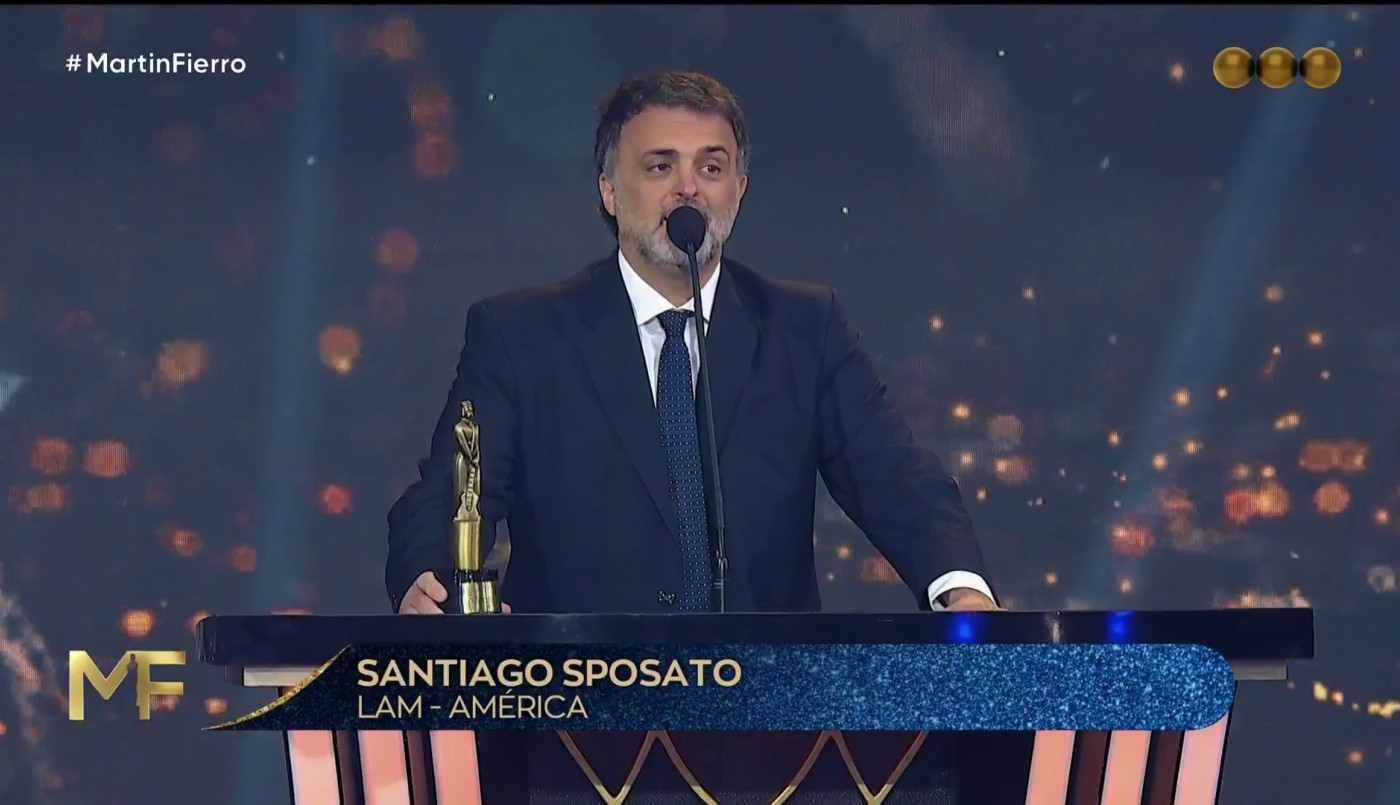 Santiago Sposato: "Les presento el primer Martín Fierro de la historia ...